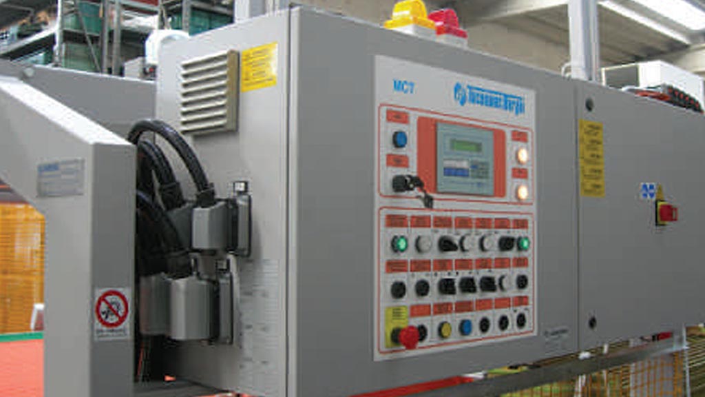 MCT – Machine for loading/unloading baskets for tiles, with gripper ...