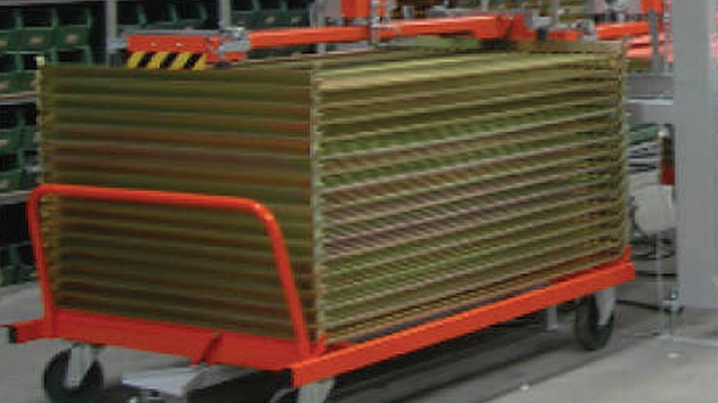 MCT – Machine for loading/unloading baskets for tiles, with gripper ...